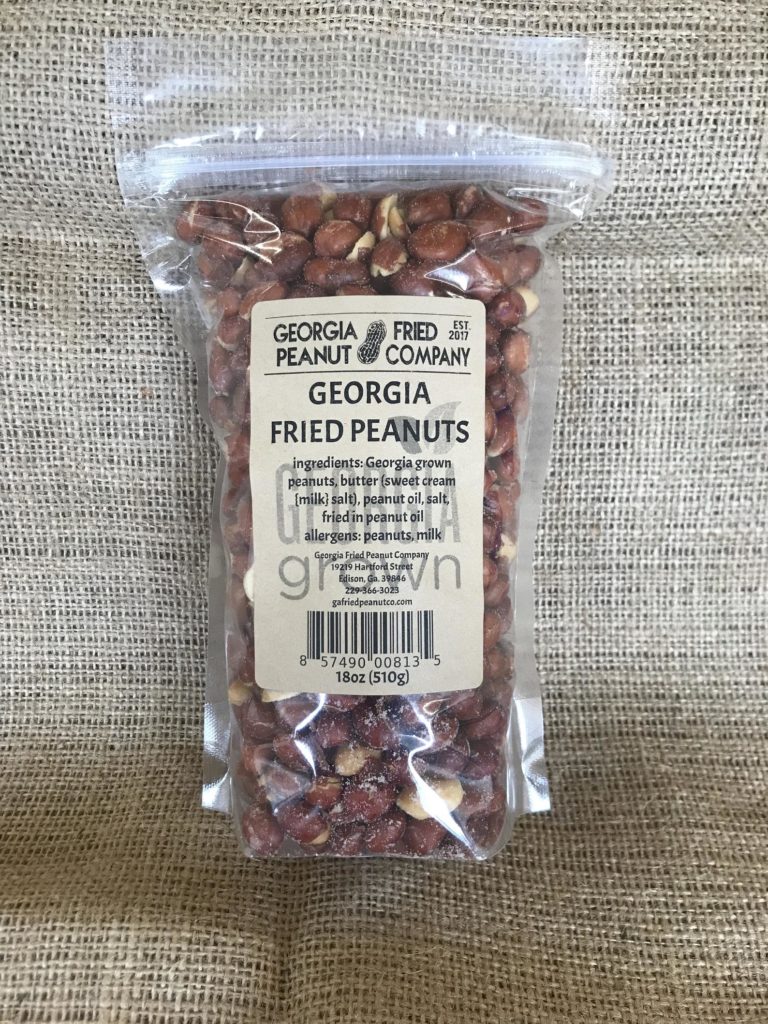 Four Pack of 18oz Georgia Fried Peanuts - Georgia Fried Peanut Company